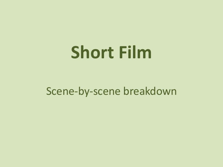 Scene-by-scene breakdown