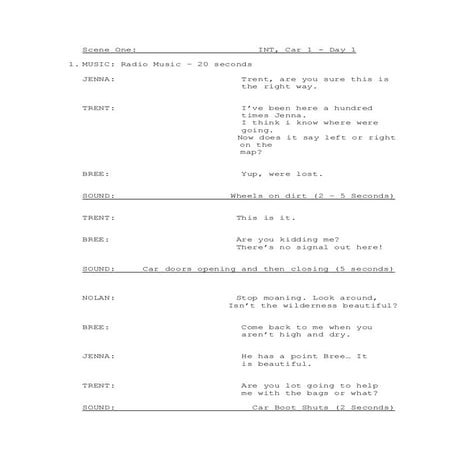 Scene one | DOCX | Obscenity and Profanity | Sensitive Topics