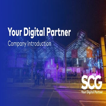 SCG Introduction | PDF