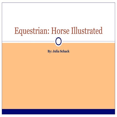 Magazine Powerpoint (Equestrian) | PPT