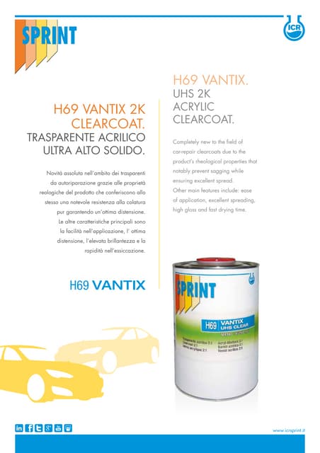 ICR SPRINT SC1 CAMALEONTE - stucco universale / universal putty | PDF