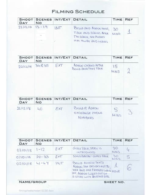 Filming consent form | PDF