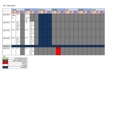 Schedule 230412 unit 54 ha2 | PPT