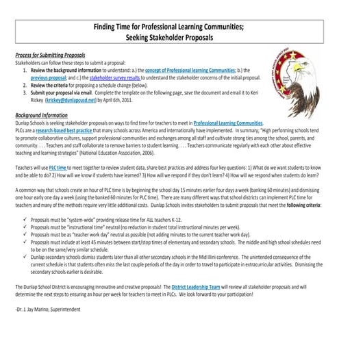 Schedule change proposal_update_a | PPT