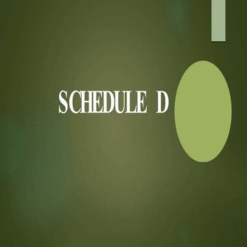 SCHEDULE D.pptx