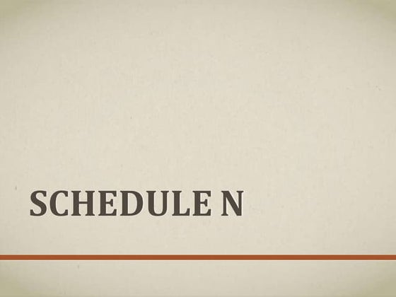 Schedule M- Drugs and cosmetic act 1940 and rules 1945 | PPT