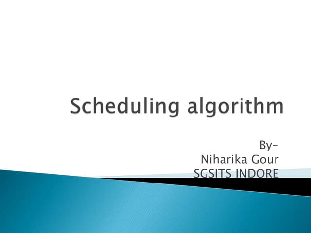 Schedulingpptx