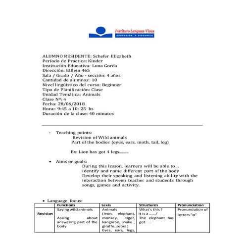 Lesson Plan In Preschool Letter Mm Docx