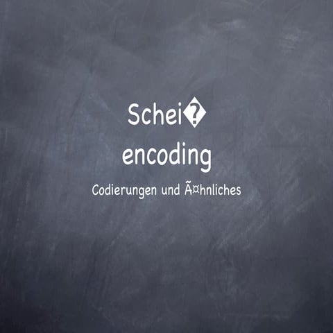 Schei. encoding | PPT
