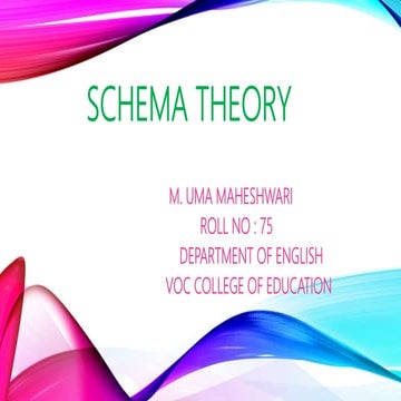Schema theory | PPT