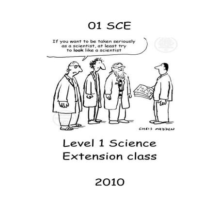Scheme Ncea Level 1 Extension Class 2010 | DOC