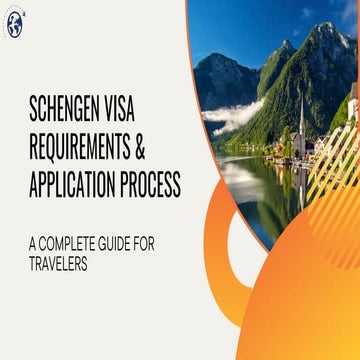 Schengen Travel Visa Requirements: A Simplified Guide | PDF