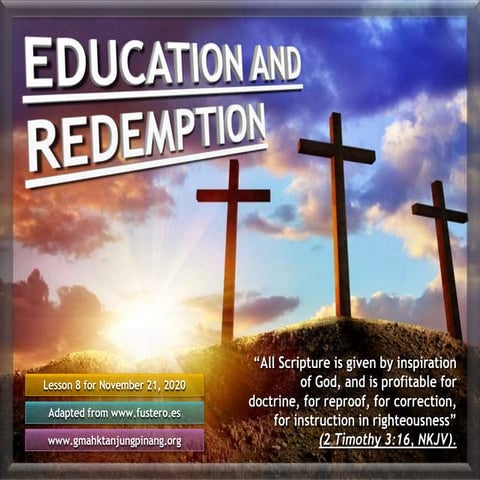 Sabbath School Lesson 8, 4th quarter_2020 | PPT