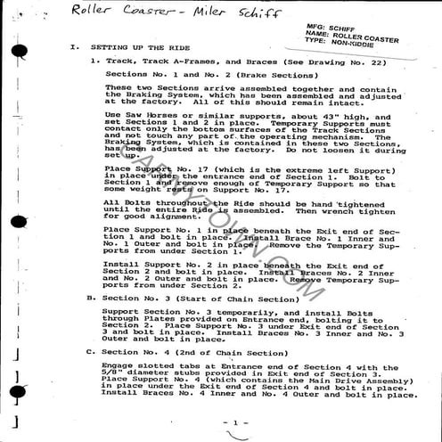 Roller Coaster Manual | PDF