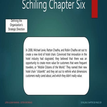 Schiling chapter porter's five force model | PPT