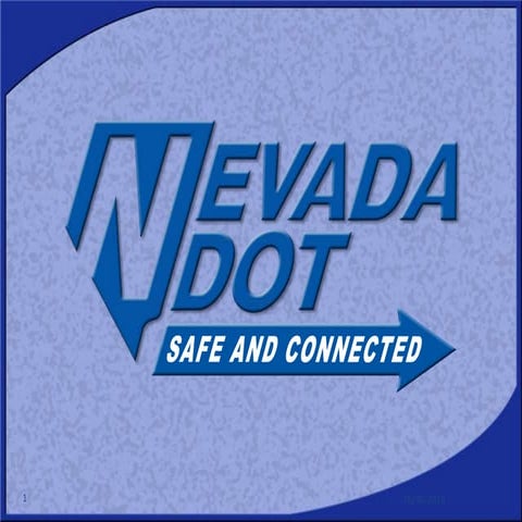 Nevada DOT: Weather Responsive Management Strategies | PPT