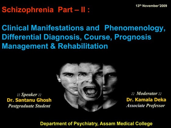 Schizophrenia | PPTX