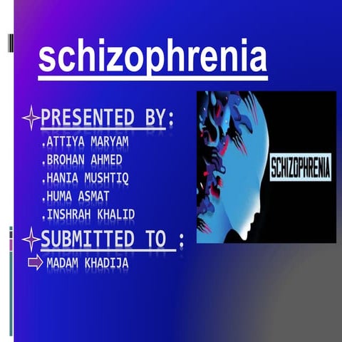 schizophrenia.pptx