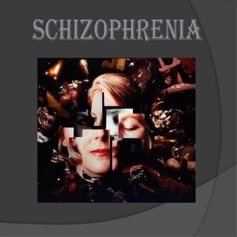 schizophrenia.pptx mental health nursing | PPTX
