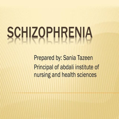 SCHIZOPHRENIA and its sing and symptom.ppt
