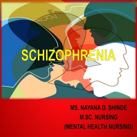 Schizophrenia ppt | PPTX
