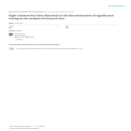 Eight common but false objections to the discontinuation of ...