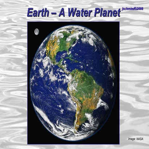 Water Distribution on Earth | PPTX