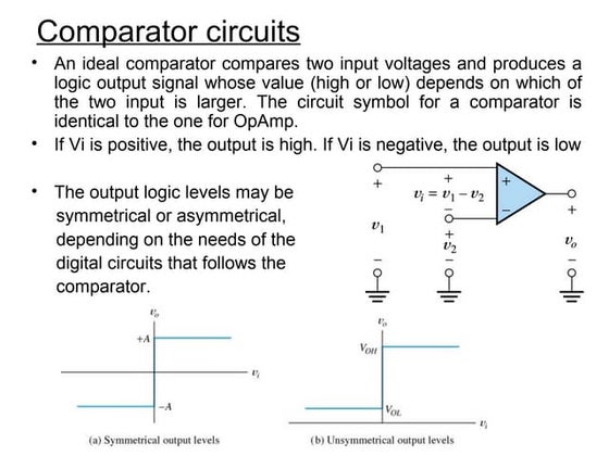 Op amp comparator | PDF | Computer Peripherals | Computing