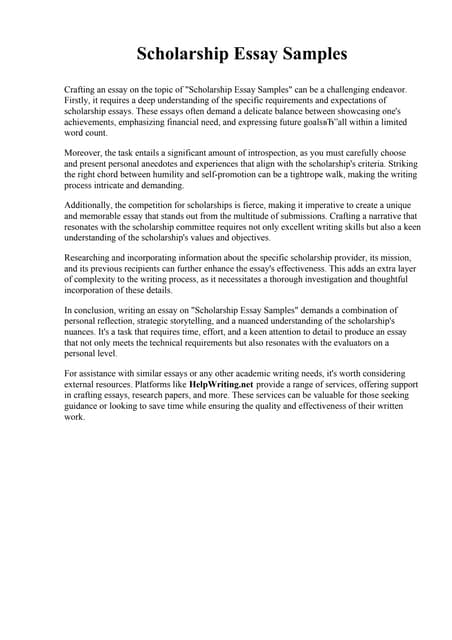 Writing Essays For Scholarships.pdf