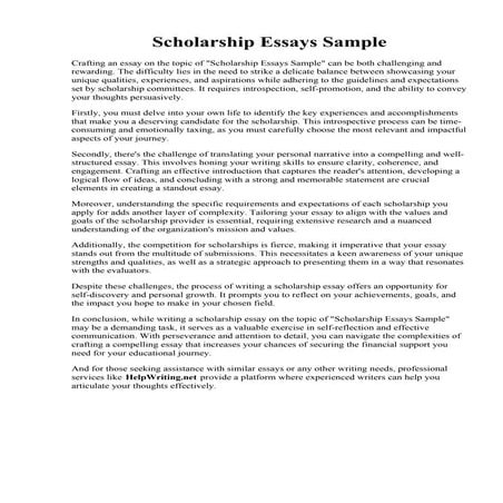 Scholarship Essays Sample.pdf