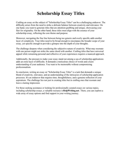 Creative Titles For Essays.pdf