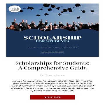 Scholarships for Students: A Comprehensive Guide | PDF