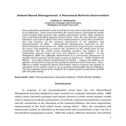 School based management-a_structural_reform_intervention | PDF