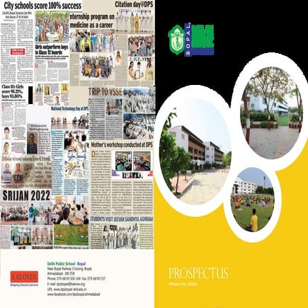 Delhi Public School Bopal - School Brochure | PDF