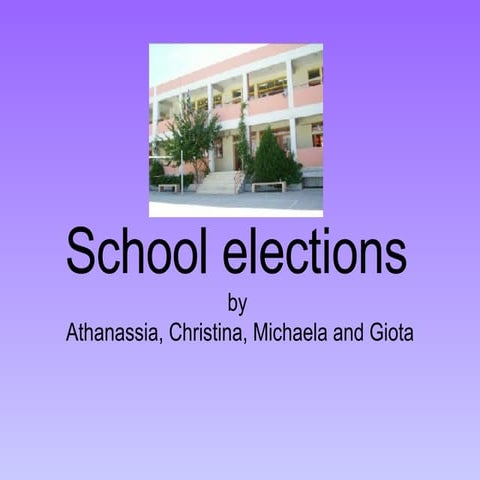 School Elections | PPT