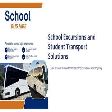 Excursions & Student Transport Solutions - Foxbus | PPTX