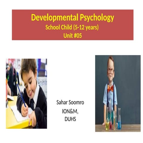 School-Going Child Developmental stage of Psychology.pptx