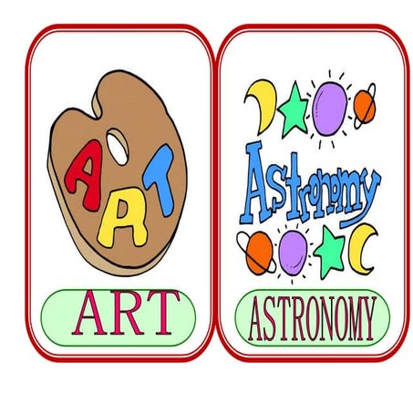 School subjects-1-flashcards 10 | DOC