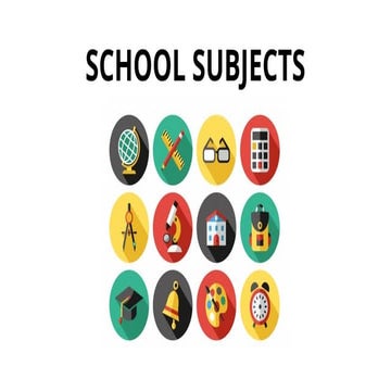 school-subjects for primary school class.pptx
