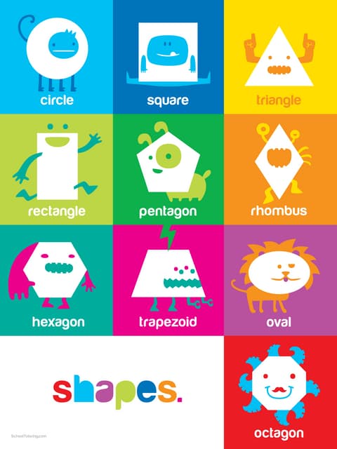Learn Shapes for Pre kindergarten | PPSX