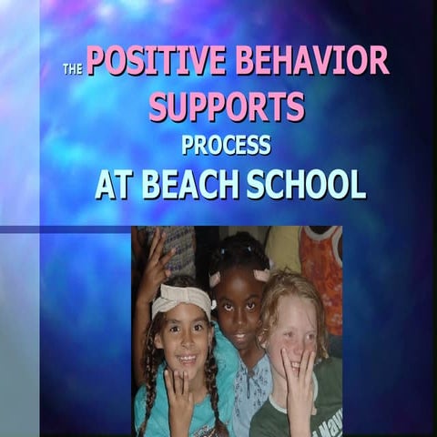 School Wide Positive Behavior Supports At Beach School By Steve Vitto | PPT
