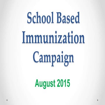 DOH National Immunization Program | PPTX