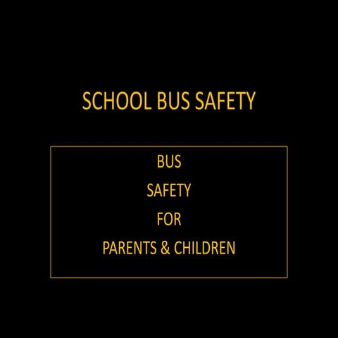 School bus | PPT