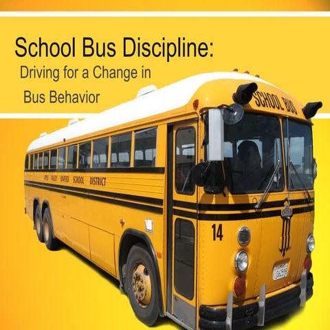 School bus discipline | PPT