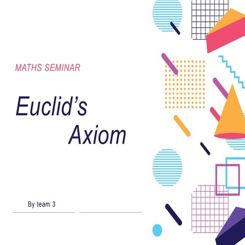 Euclid’s common notion | PPTX