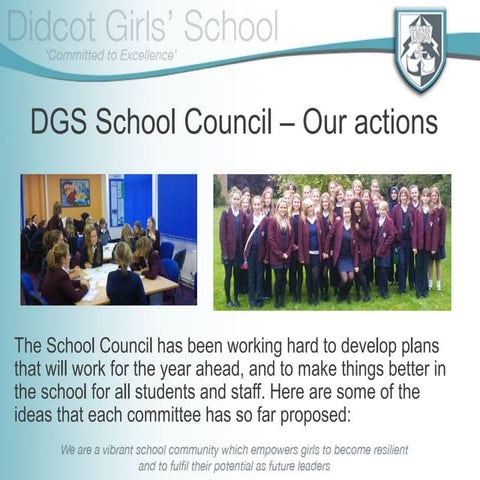 School Council Update Nov 2012 | PPT