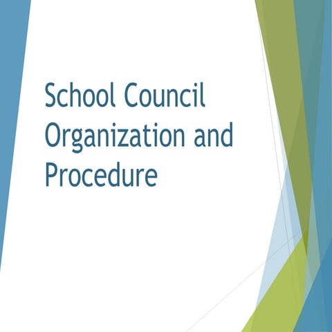 School council dls ppt | PPT