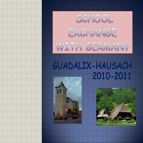 School exchange with germany | PPTX
