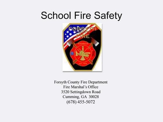 Fire drill procedure | PPT | Education