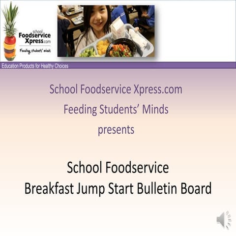 Breakfast Jump Start Bulletin Board Kit | PPT